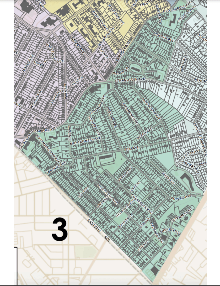 Map of Ward 3 – Home